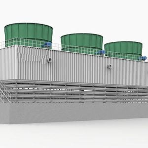 FRP Rectangular Shape Cooling Towers